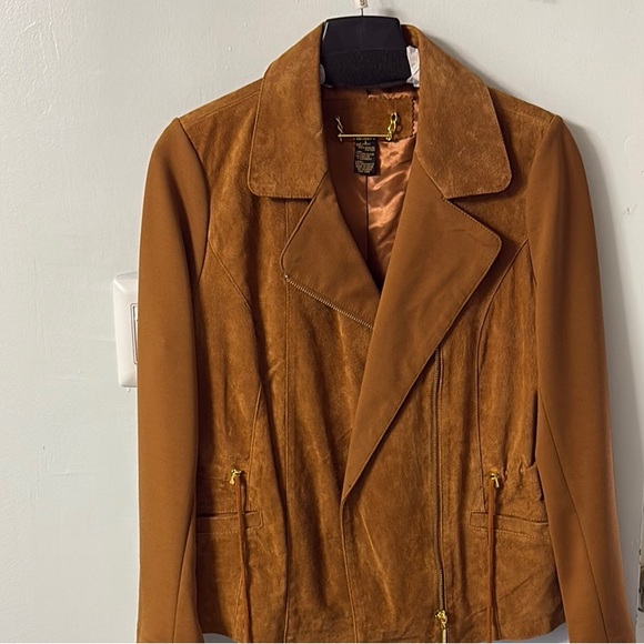 IMAN | Jackets & Coats | Iman Rich Brown Leather Jacket | Poshmark